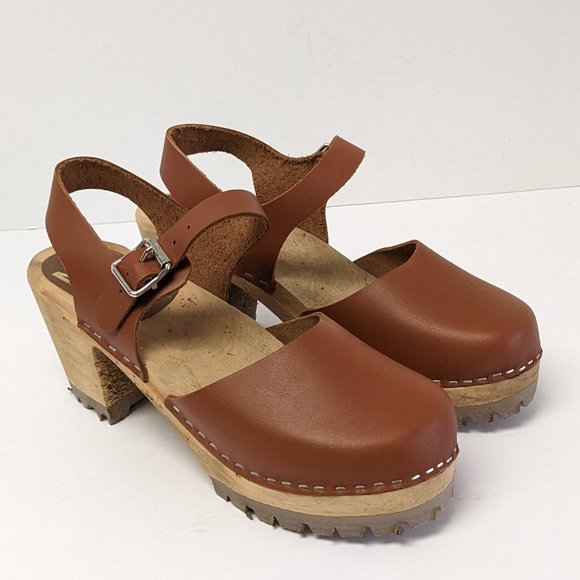MIA | Shoes | Mia Abba Clogs Brown Leather Womens | Poshmark